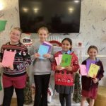 Mini Vinnies and Choir visit to local care home | St Columba’s